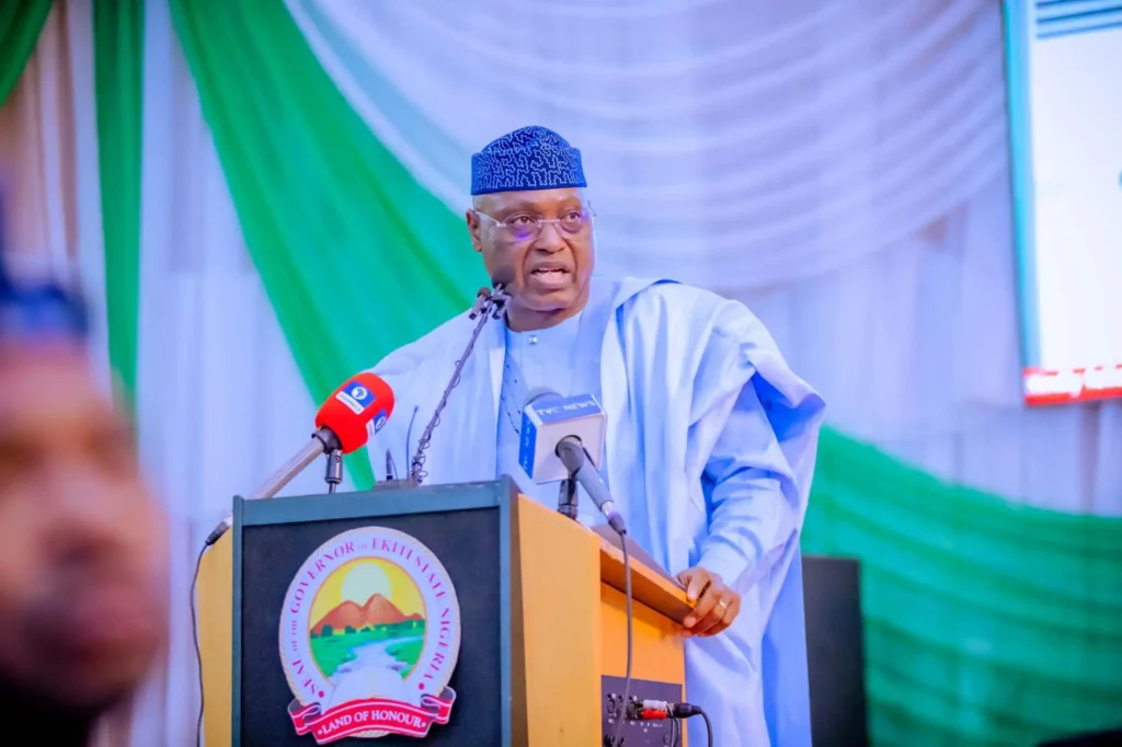 Ekiti Governor Dissolves State Executive Council Ahead Of 2026 Election