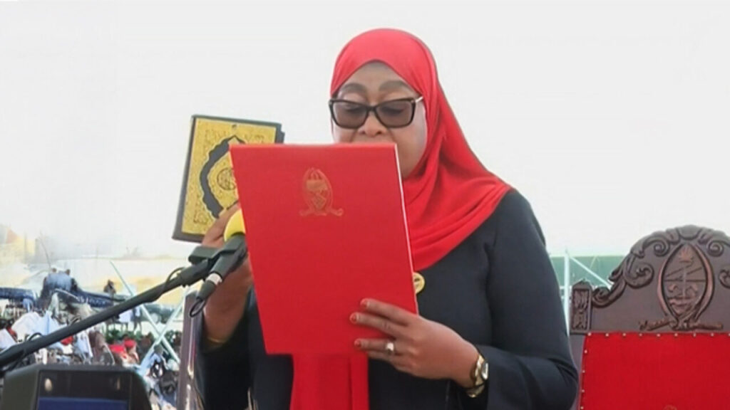Samia Hassan Sworn In As Tanzania’s President Amid Internet Blackout ...